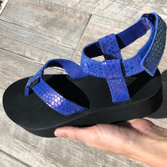 Teva | Shoes | Teva Blue Scalenew Price Firm | Poshmark